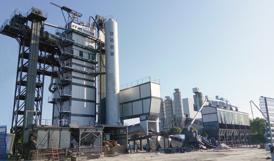 TSE Eco-friendly Hot Recycling Plant Equipment - TTM Asphalt Mixing ...