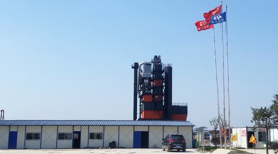 TSE Eco-friendly Hot Recycling Plant Equipment - TTM Asphalt Mixing ...